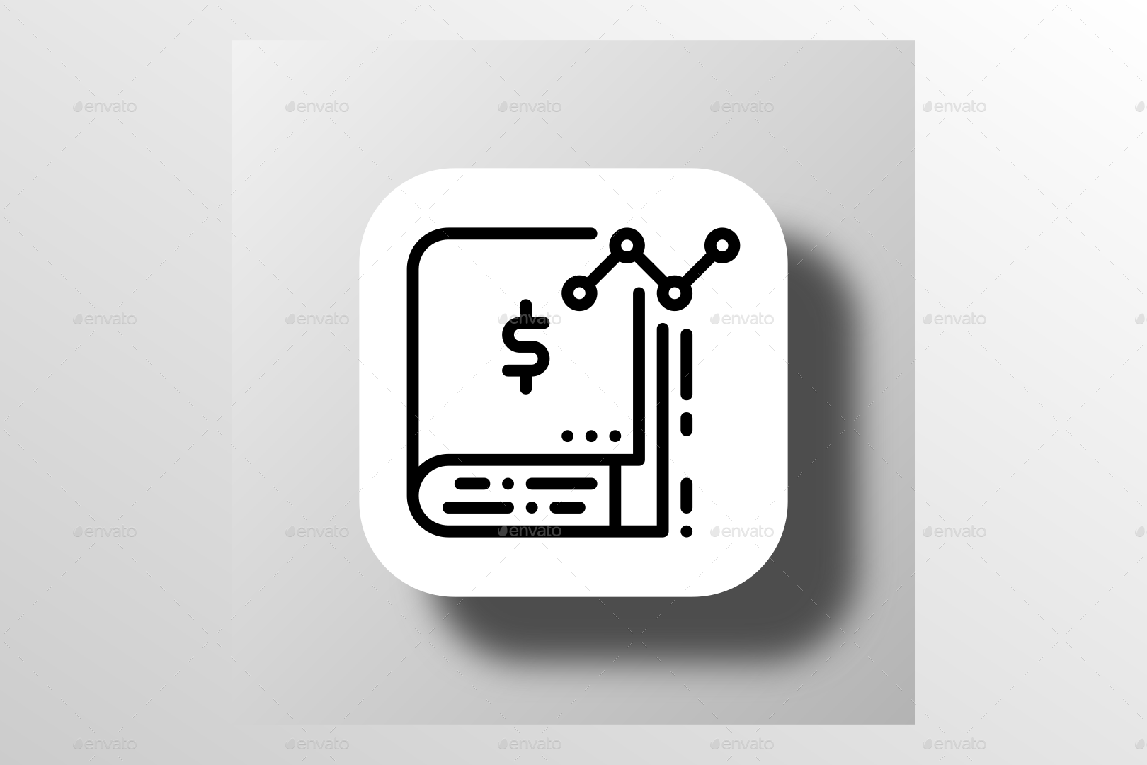 Business Solution - Outline Icons, Icons | GraphicRiver