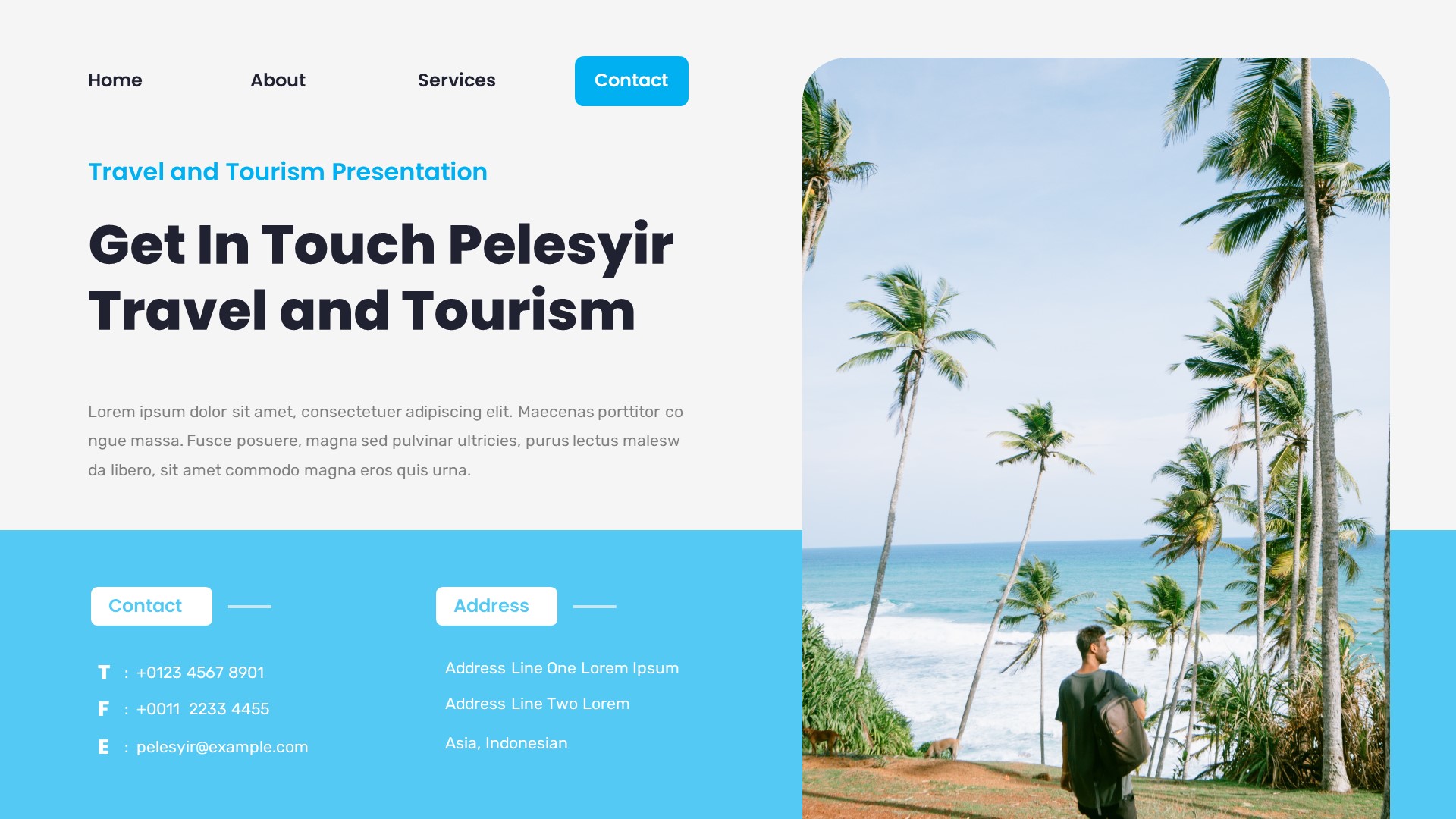 Pelesyir - Travel and Tourism Google Slides Template, Presentation ...