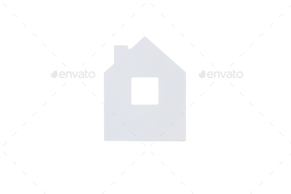 PNG,Paper house, isolated on white background Stock Photo by AtlasComposer