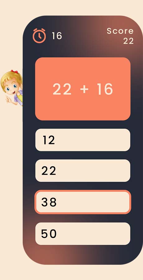 Math Quiz Game - Brain Training Game - Math for Kids - Math Games ...