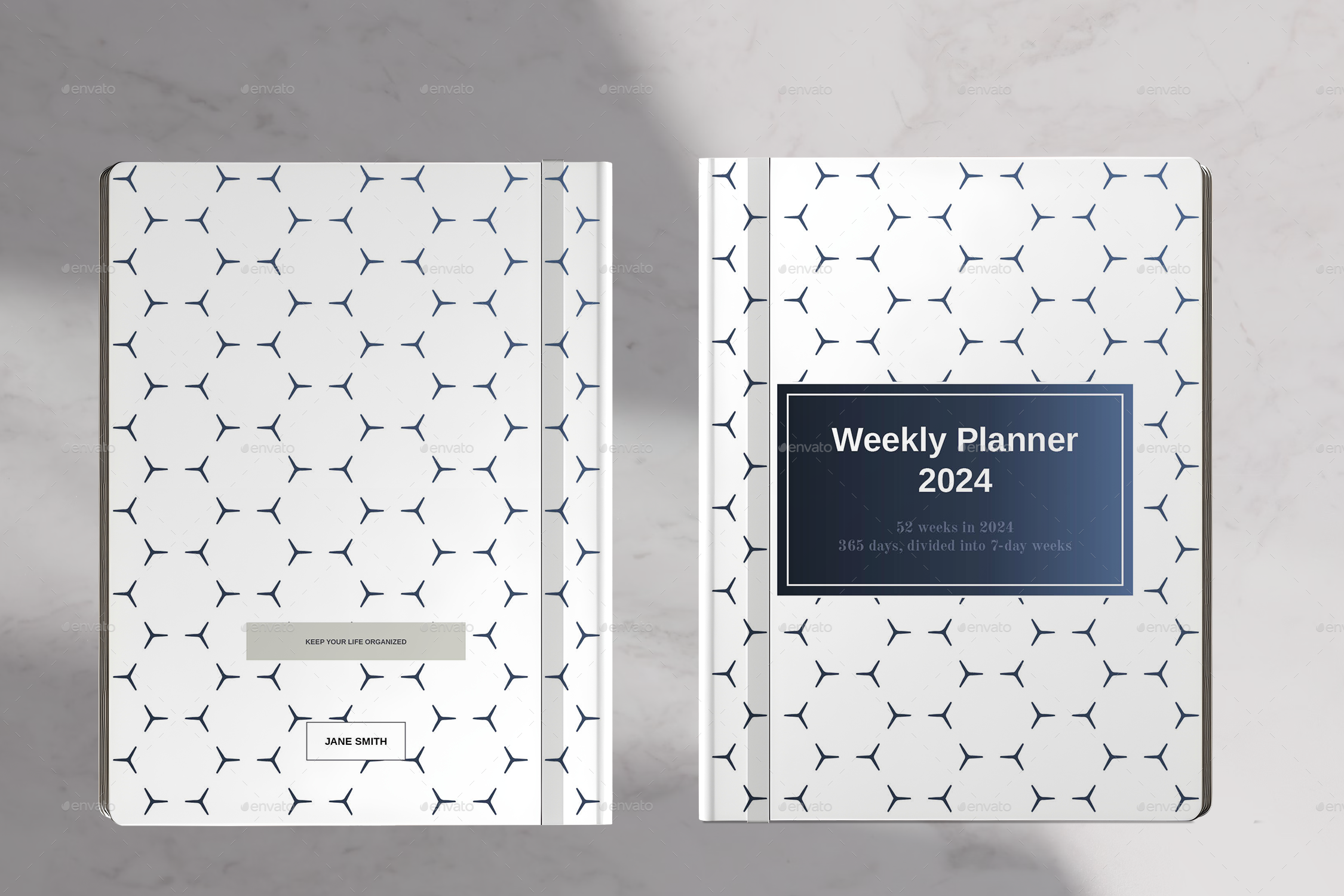 Weekly Planner 2024 Layout, Print Templates | GraphicRiver