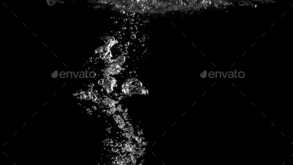 Blurry images of real soda bubbles floating and splashing up Stock Photo by gnepphoto