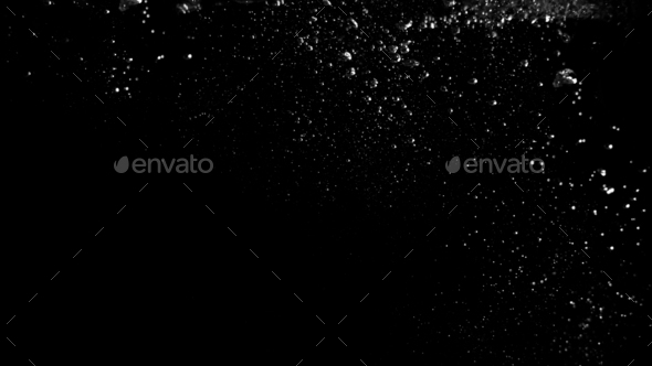 Blurry images of real soda bubbles floating and splashing up Stock Photo by gnepphoto