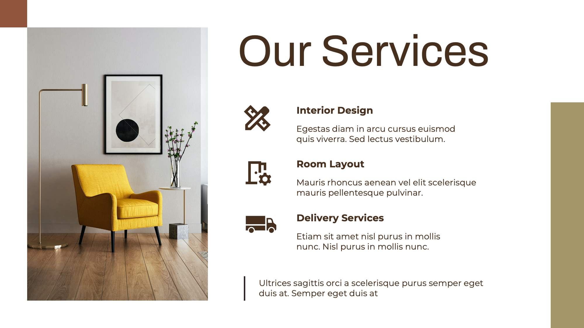 Furnicraft - Furniture Presentation PowerPoint Design Template ...