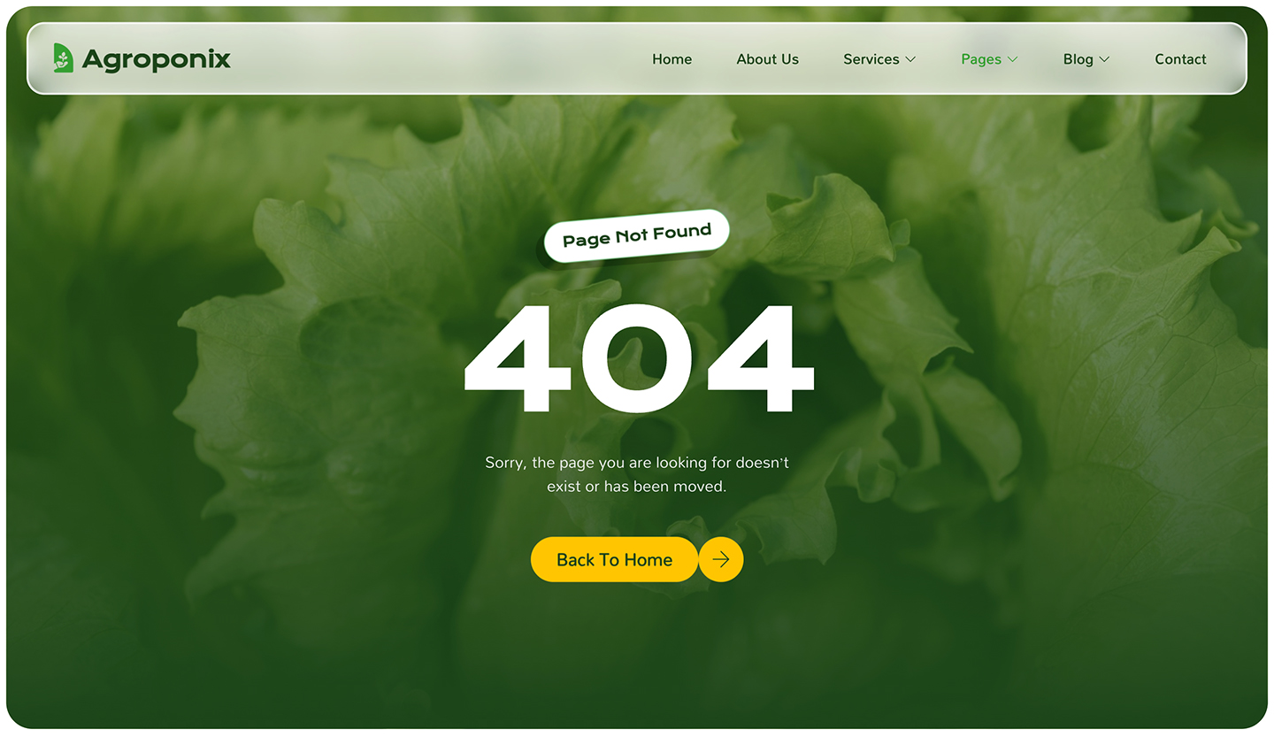 Agroponix – Hydroponic & Agriculture Elementor Template Kit by jegtheme