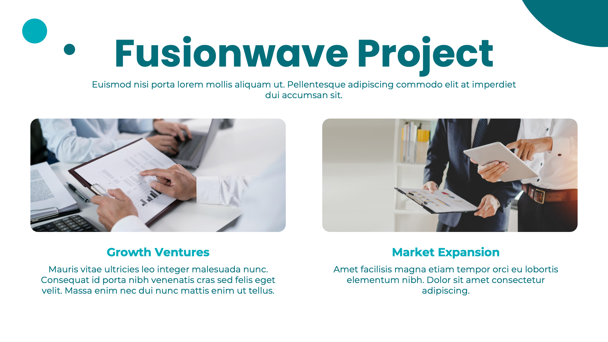 Fusionwave - Business Presentation PowerPoint Design Template ...