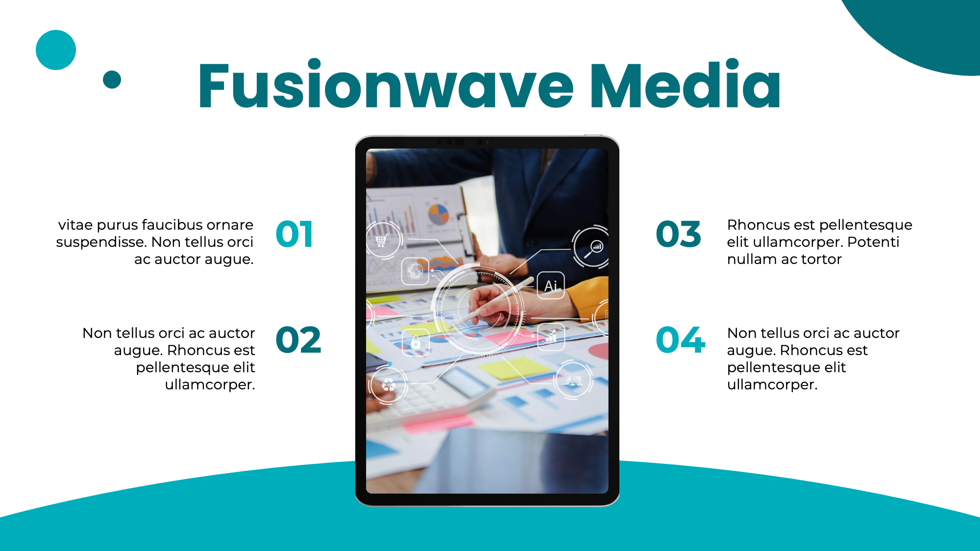 Fusionwave - Business Presentation PowerPoint Design Template ...