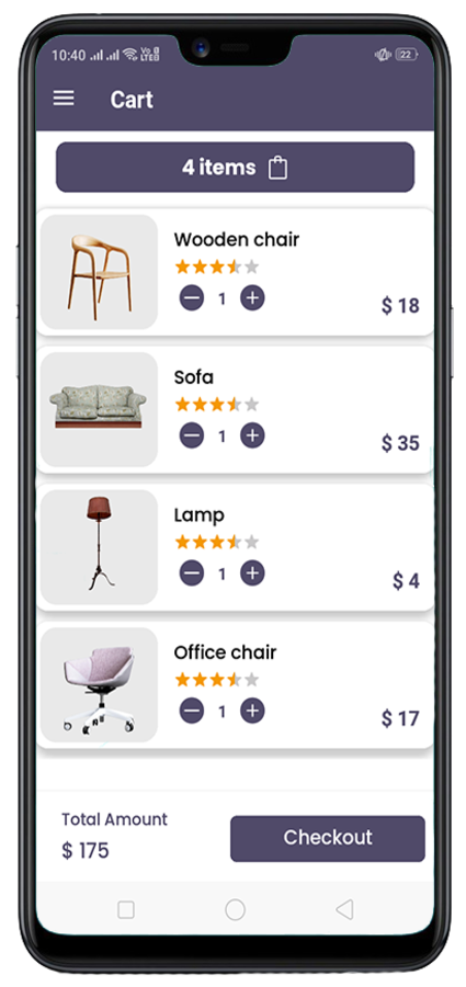 Furniture App - Furniture Online Store | Furniture eCommerce | React ...
