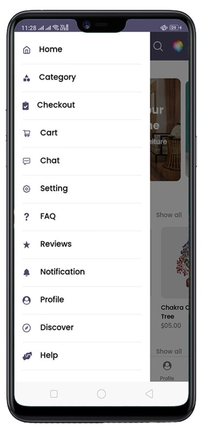 Furniture App - Furniture Online Store | Furniture eCommerce | React ...