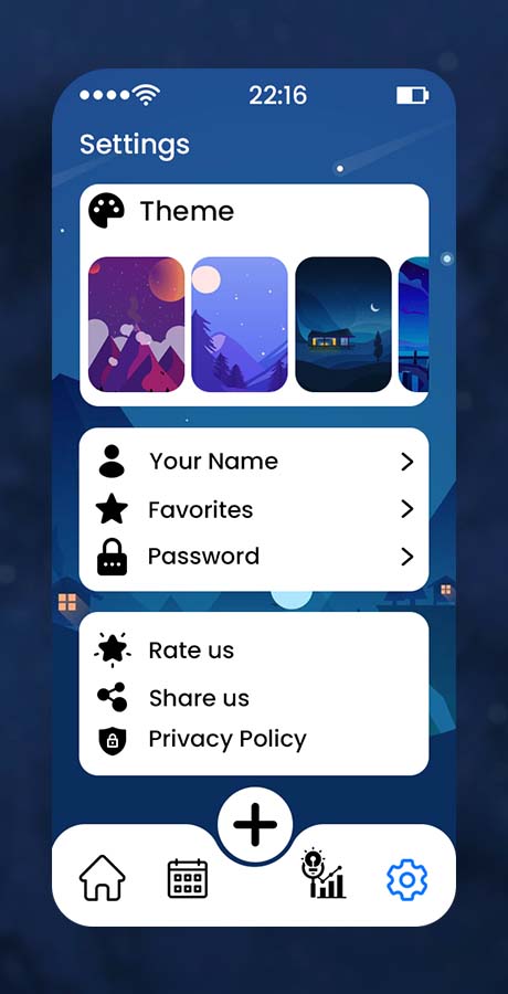 Easy Note Mood Tracker - Daily Diary- Journal with Lock - Offline Diary ...