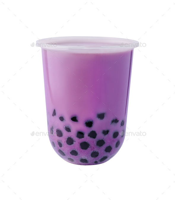 Bubble tea in a plastic cup Stock Photo by AntAlexStudio | PhotoDune