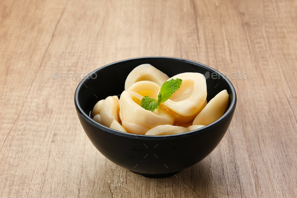 Manisan Salak, Indonesian traditional snack Stock Photo by tyasindayanti