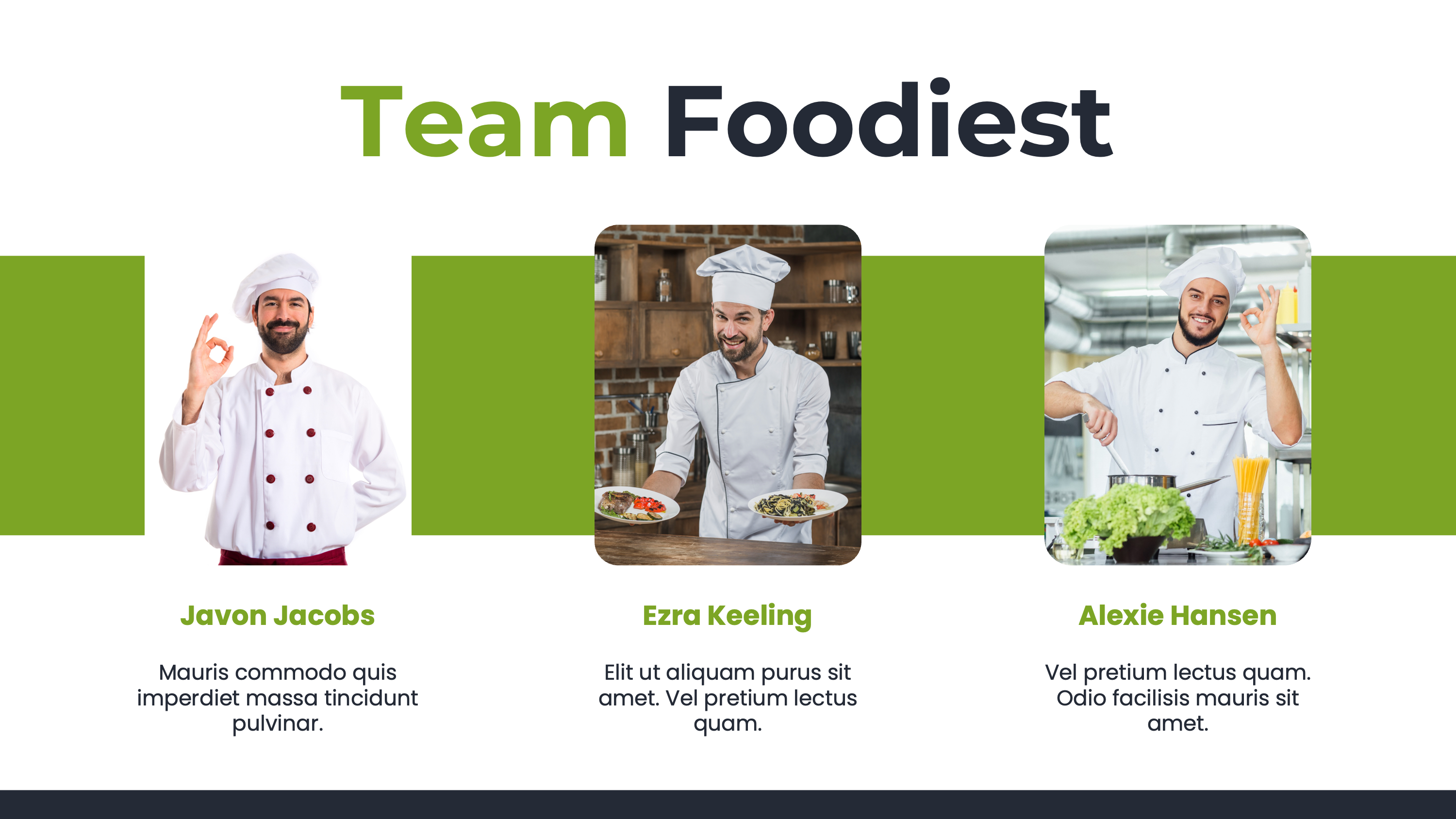 Foodiest - Food Presentation PowerPoint Design Template, Presentation ...