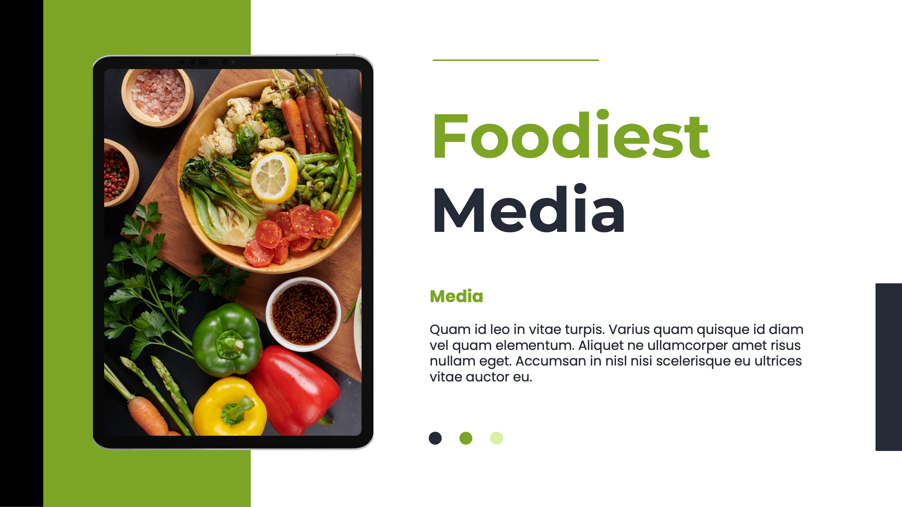 Foodiest - Food Presentation Keynote Design Template, Presentation ...