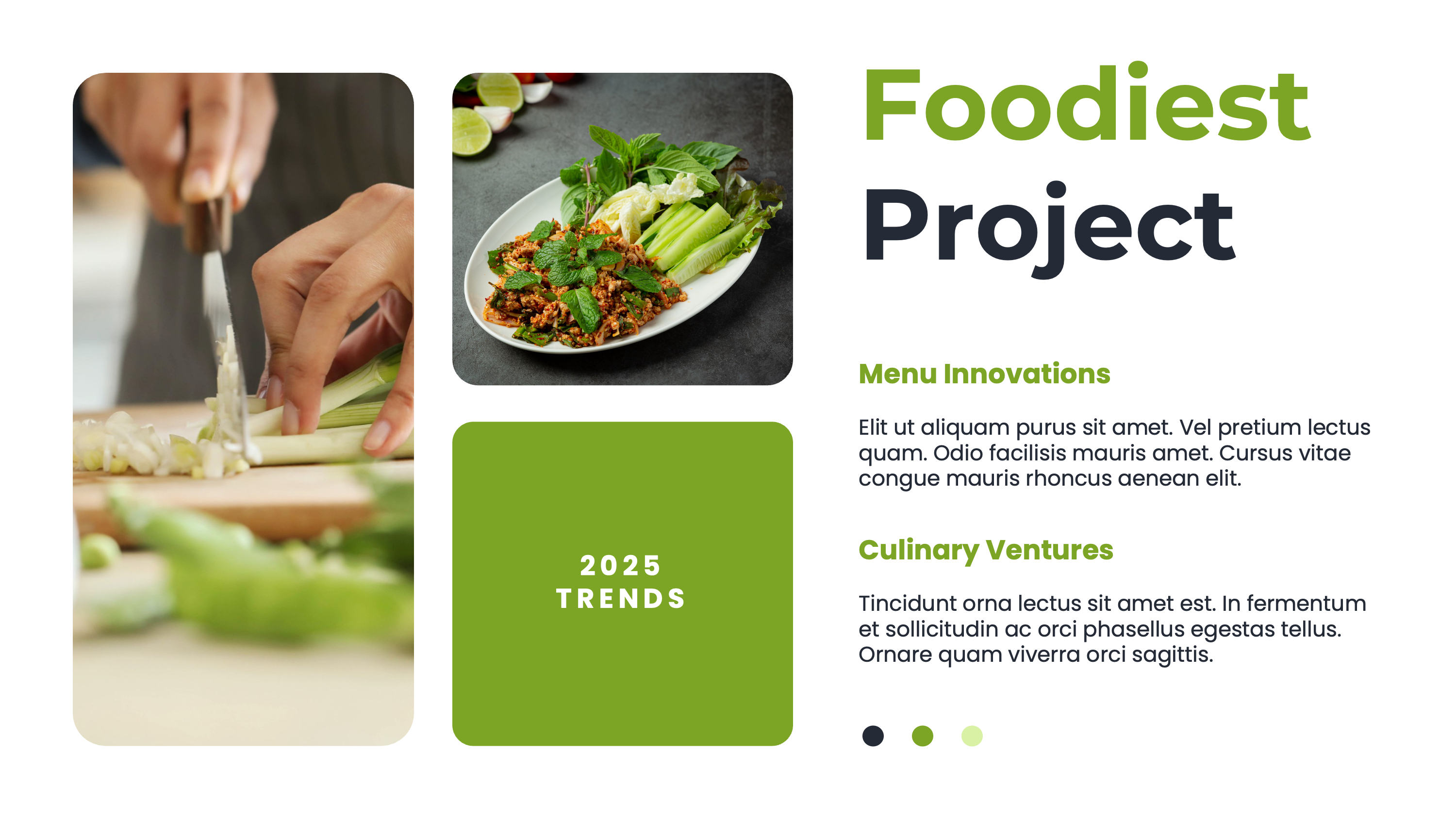 Foodiest - Food Presentation Keynote Design Template, Presentation ...