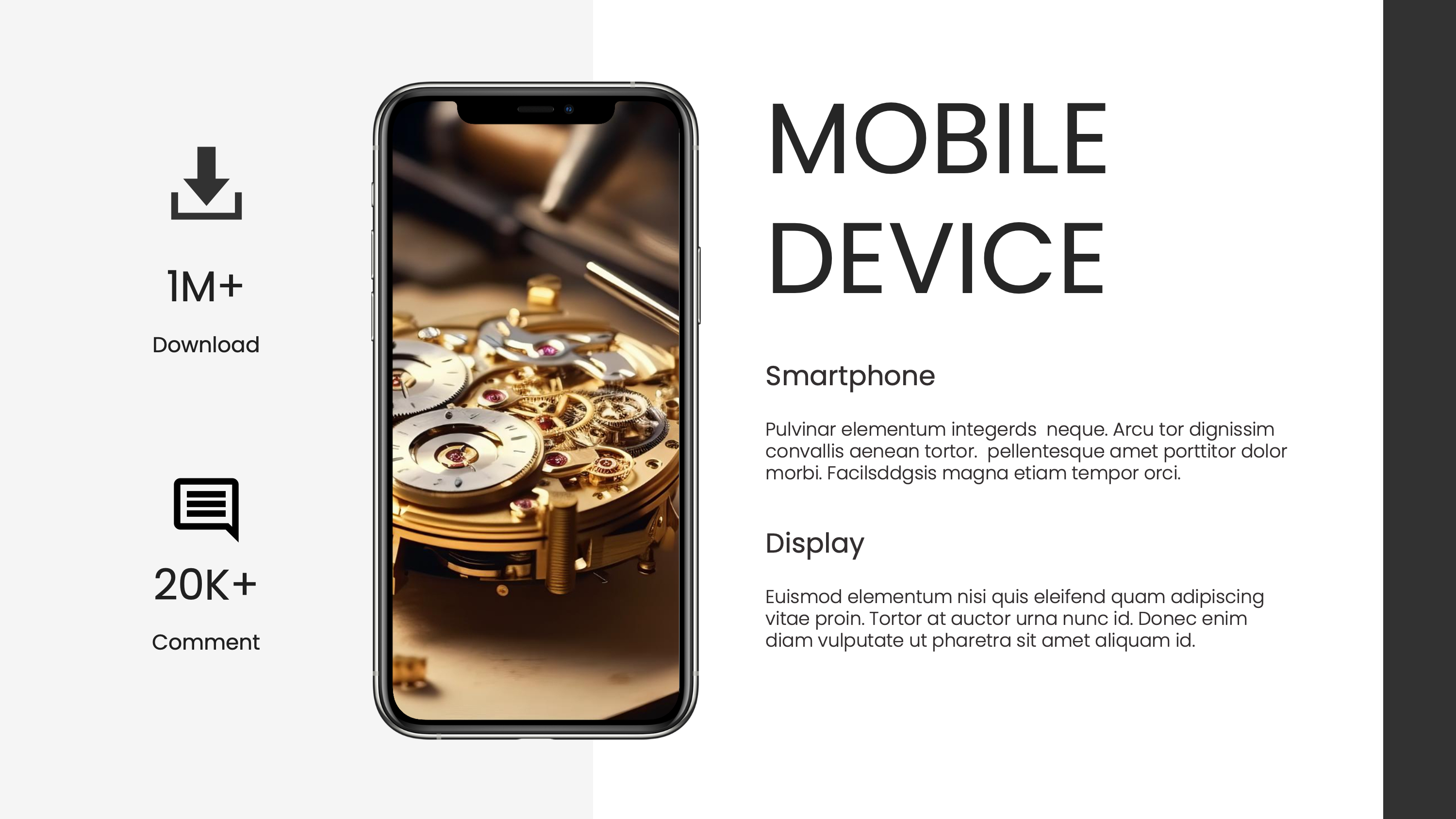 Watchbliss - Minimalis Watch Presentation PowerPoint Design Template ...