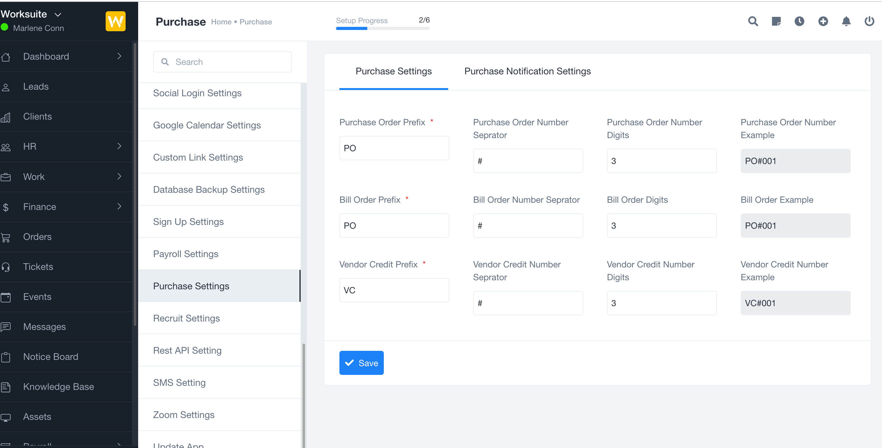 Purchase Module for Worksuite SAAS by ajay138 | CodeCanyon