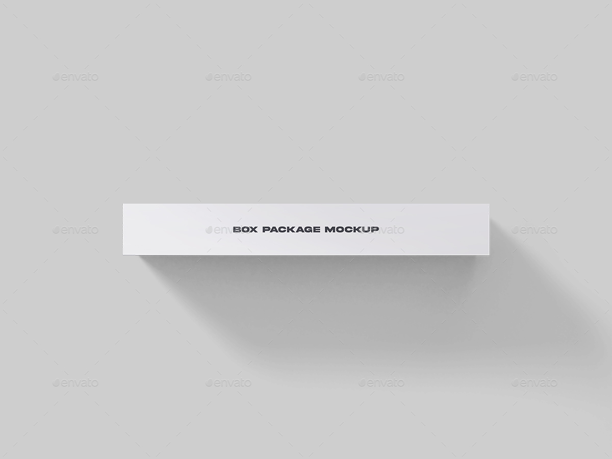 WIDE / FLAT RECTANGULAR BOX PACKAGING MOCK-UP V.1, Graphics | GraphicRiver