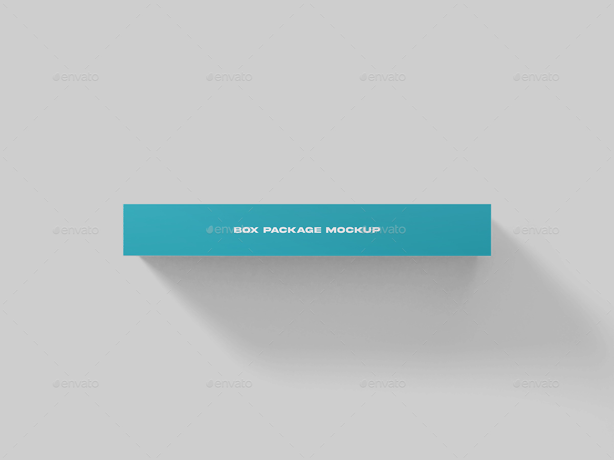 WIDE / FLAT RECTANGULAR BOX PACKAGING MOCK-UP V.1, Graphics | GraphicRiver
