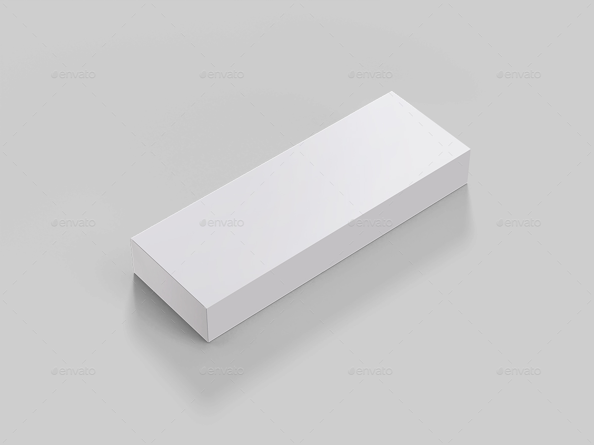 WIDE / FLAT RECTANGULAR BOX PACKAGING MOCK-UP V.1, Graphics | GraphicRiver