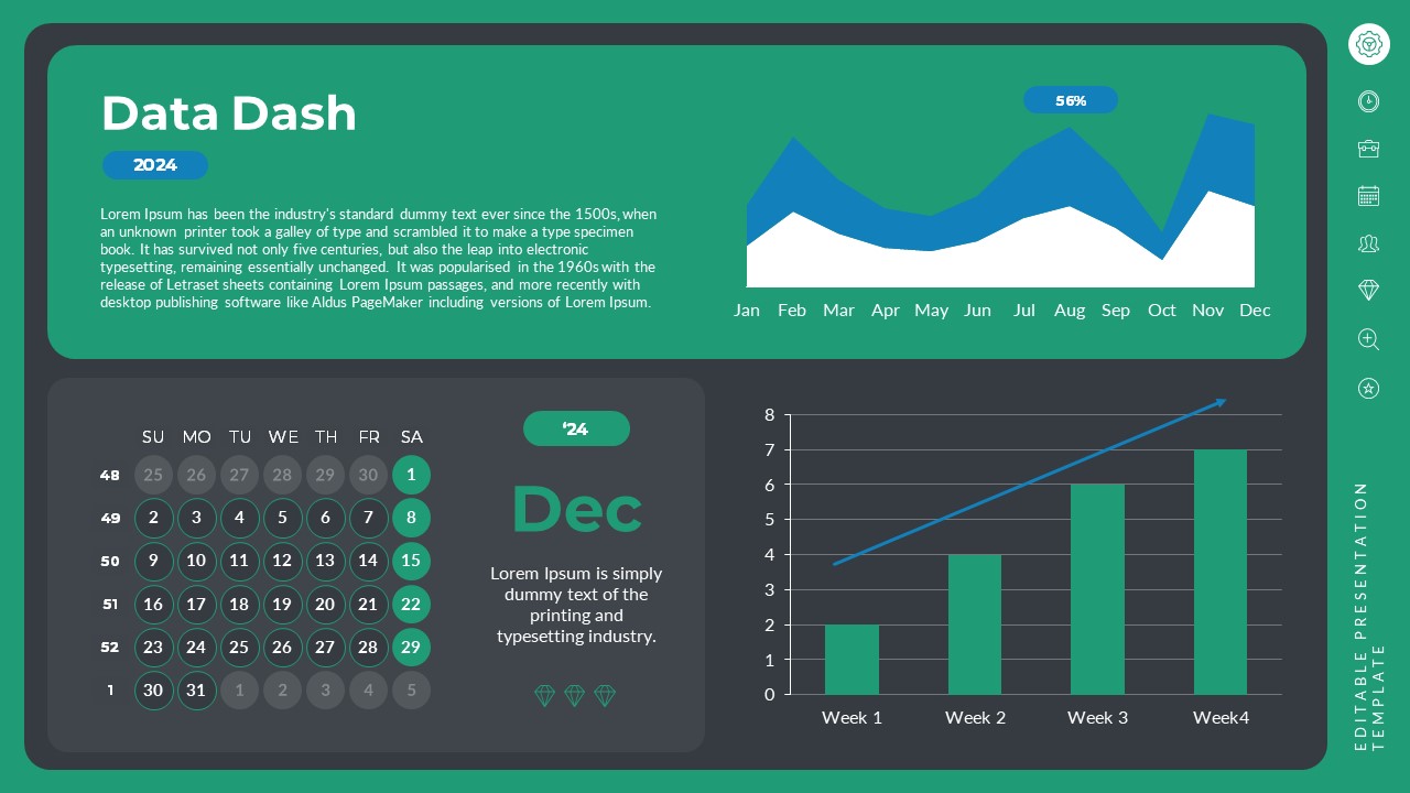 2024 Data Dashboards PowerPoint Presentation Template, Presentation ...