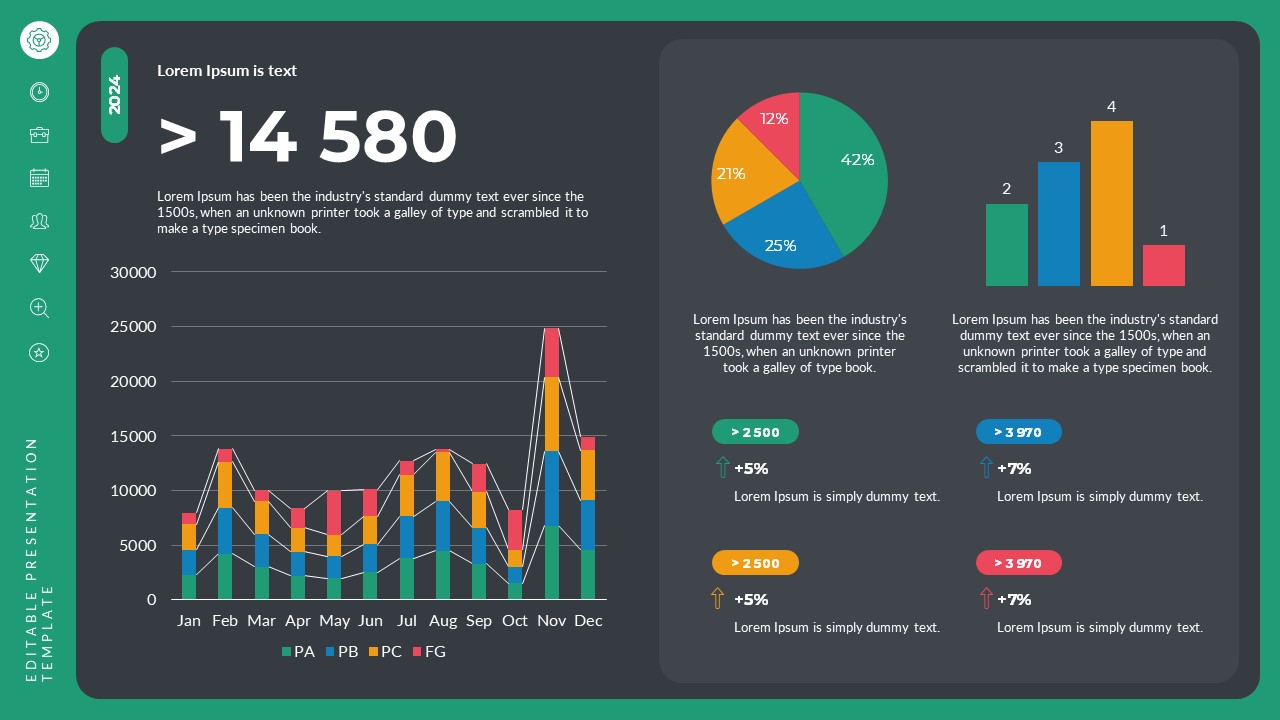2024 Data Dashboards PowerPoint Presentation Template, Presentation ...