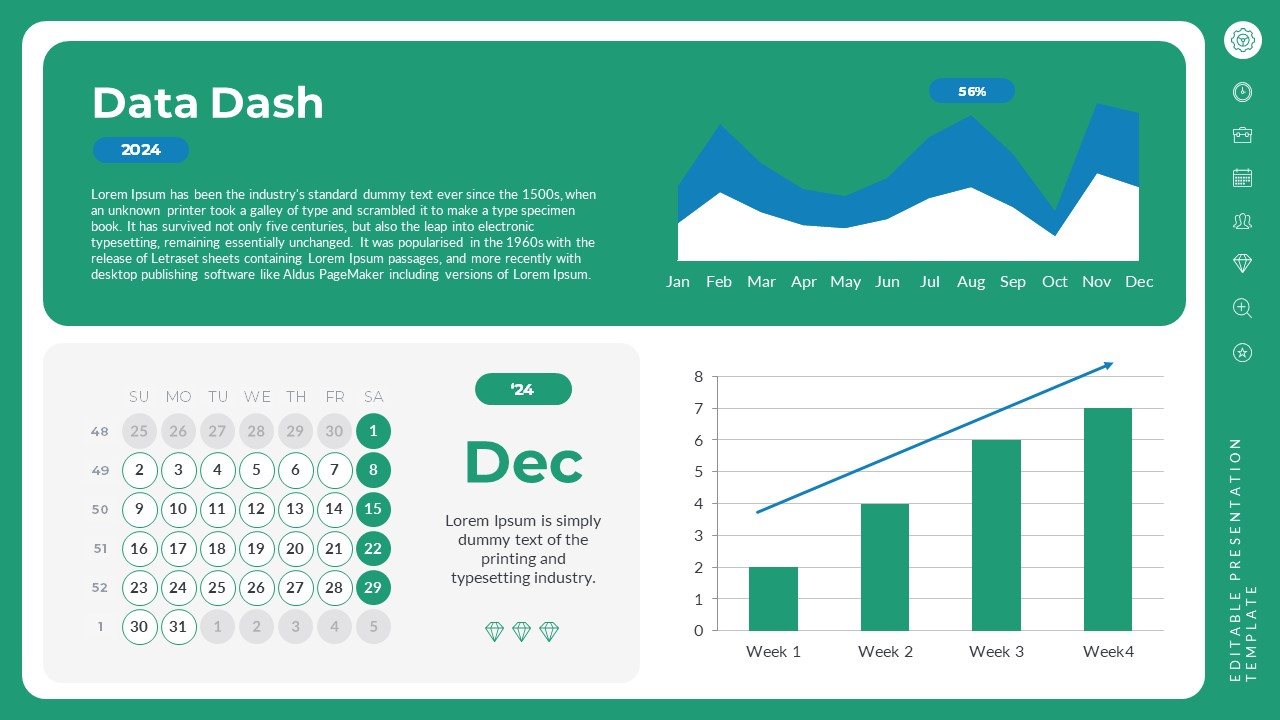 2024 Data Dashboards PowerPoint Presentation Template, Presentation ...