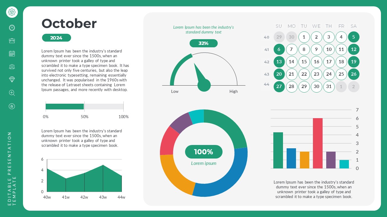 2024 Data Dashboards PowerPoint Presentation Template, Presentation ...