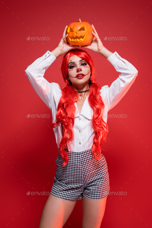 Pumpkin Head Makeup | Saubhaya Makeup