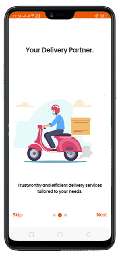 Delivery App On Demand Delivery E Commerce Delivery App React Native Ios Android App Template