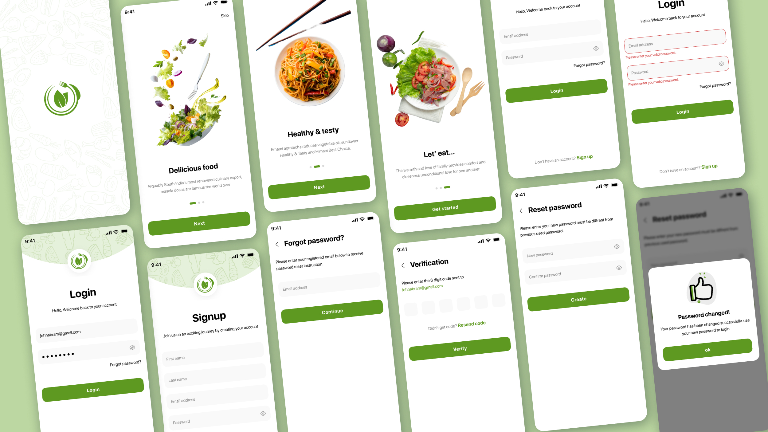 EatWise Template: Diet Recipe Planner App in Flutter(Android, iOS ...