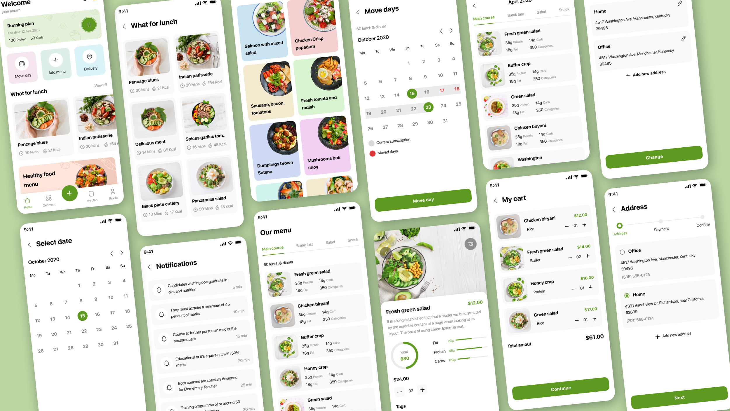 EatWise Template: Diet Recipe Planner App in Flutter(Android, iOS ...