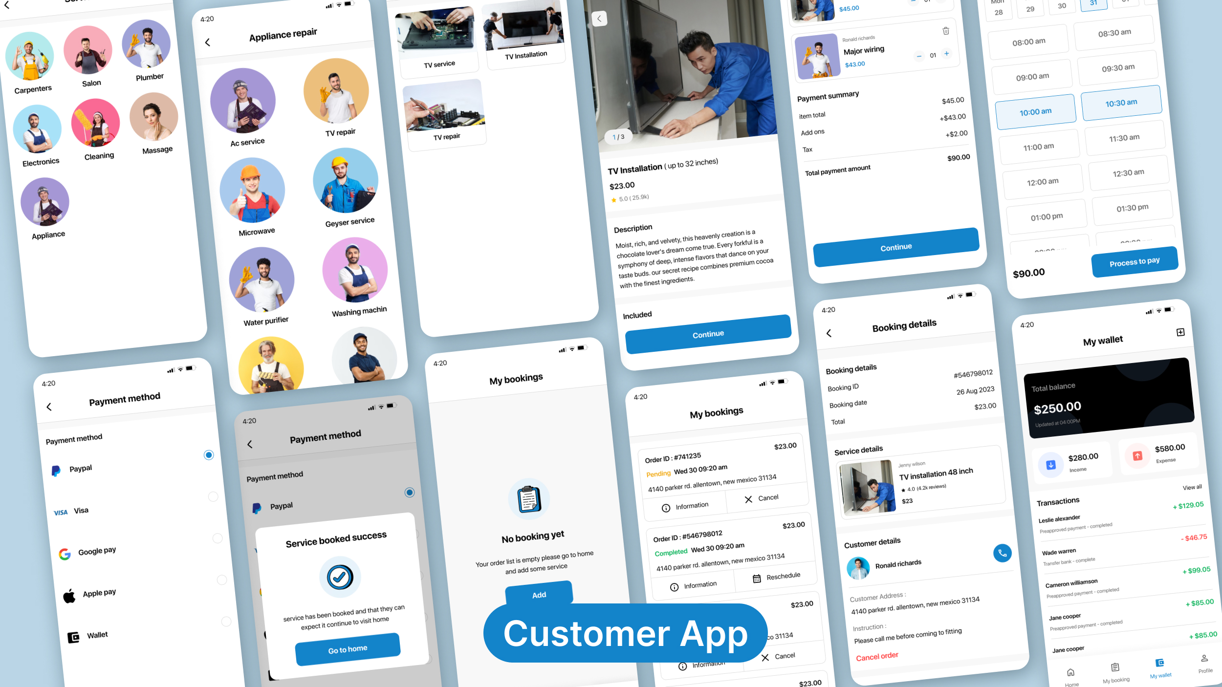 SmileHandyy Template: ProHome Services App in Flutter(Android, iOS) | 2 in 1 Customer & Provider ...