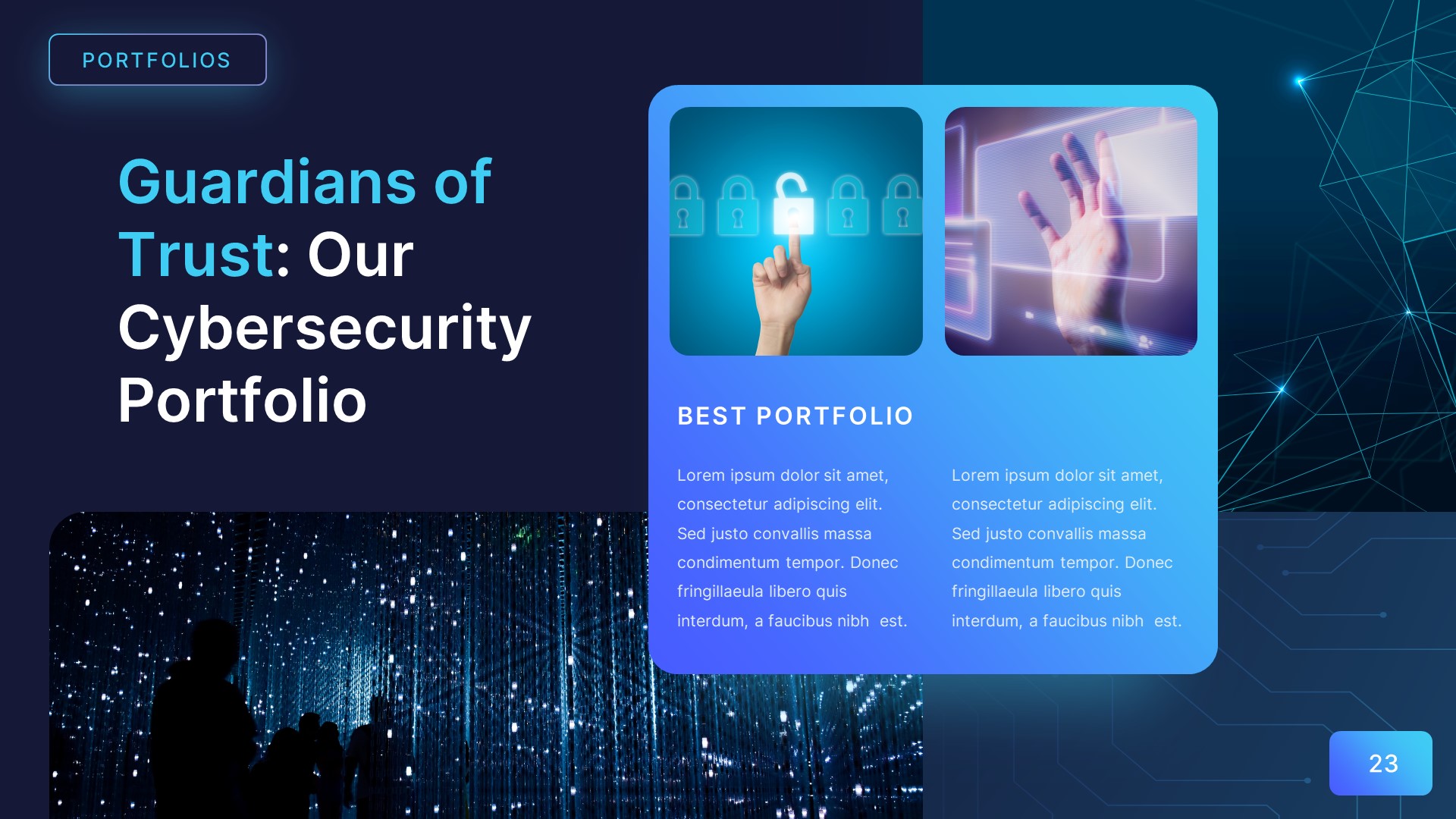 CyberGuard – Cybersecurity Keynote Template, Presentation Templates
