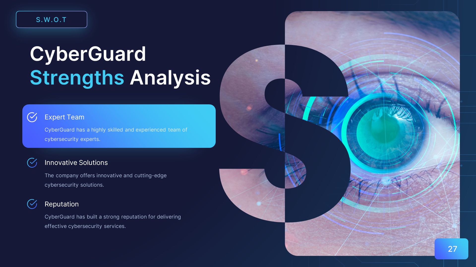 CyberGuard – Cybersecurity Keynote Template, Presentation Templates