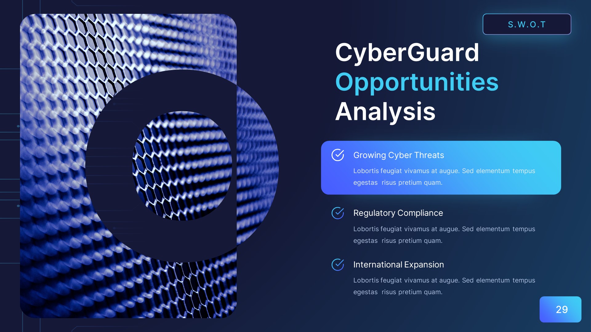 CyberGuard – Cybersecurity Keynote Template, Presentation Templates