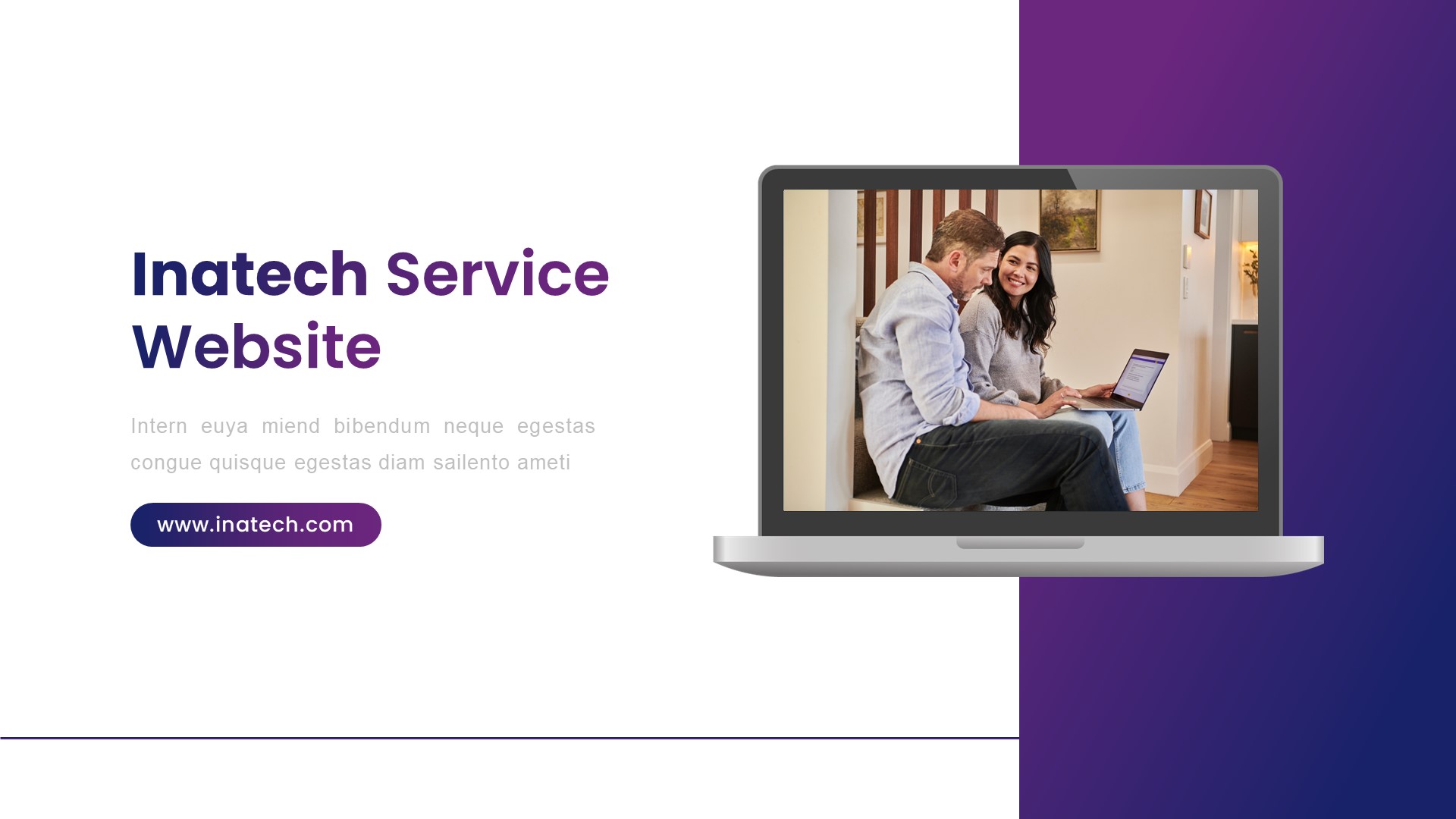 Inatech - Digital Agency PowerPoint Template, Presentation Templates