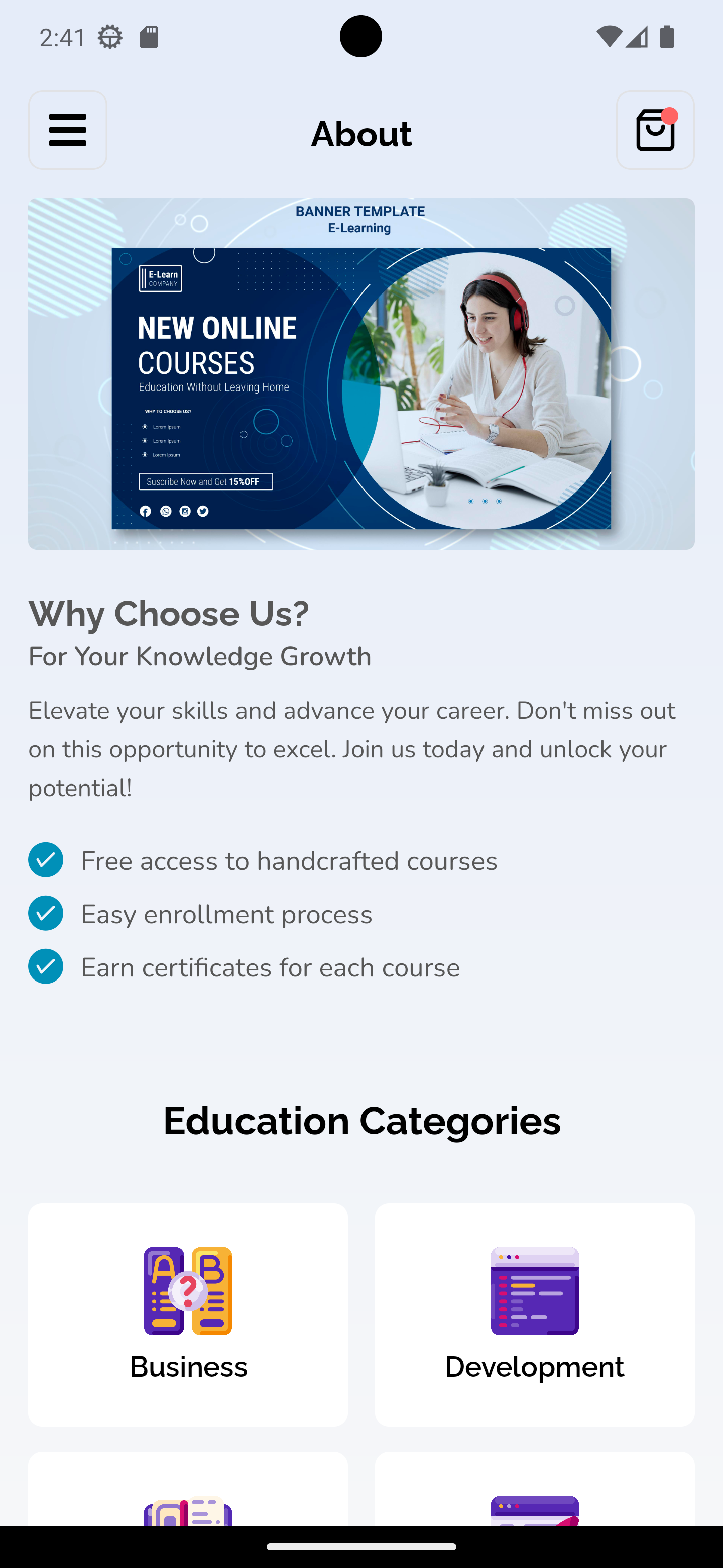 Eduman - React Native Android & iOS Education Template by BDevs | CodeCanyon