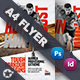 Sprint Runner Flyer Templates, Print Templates | GraphicRiver
