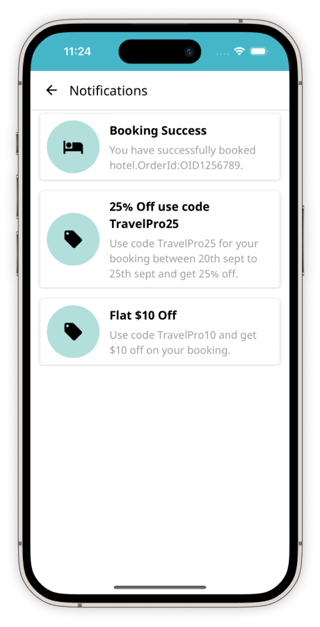 Ionic Hotel Booking and Tour Travel App Template in Ionic | TravelPro ...