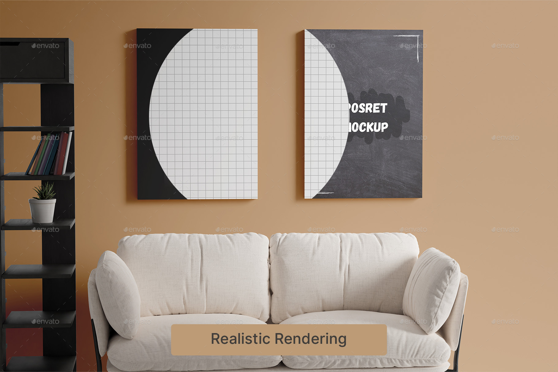 Realistic Poster Mockup, Graphics | GraphicRiver