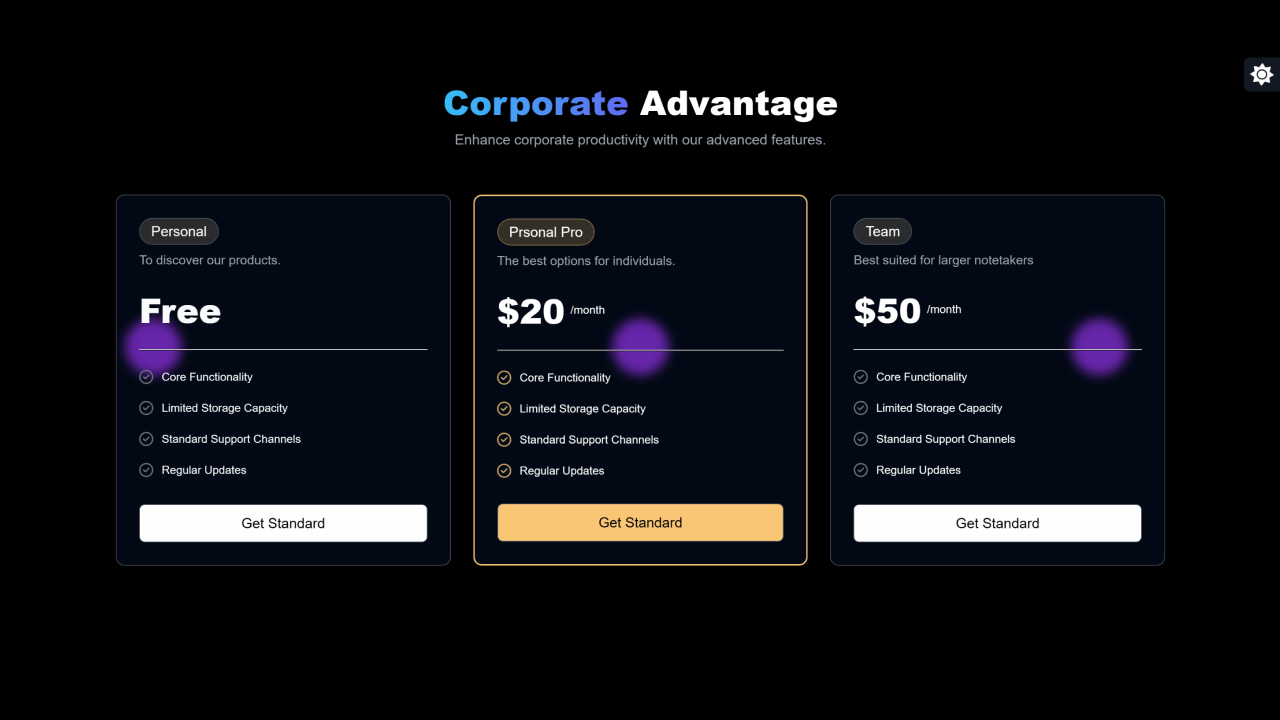 MkPricing - Your Ultimate Pricing Table TailwindCSS HTML Template by ahlfagon