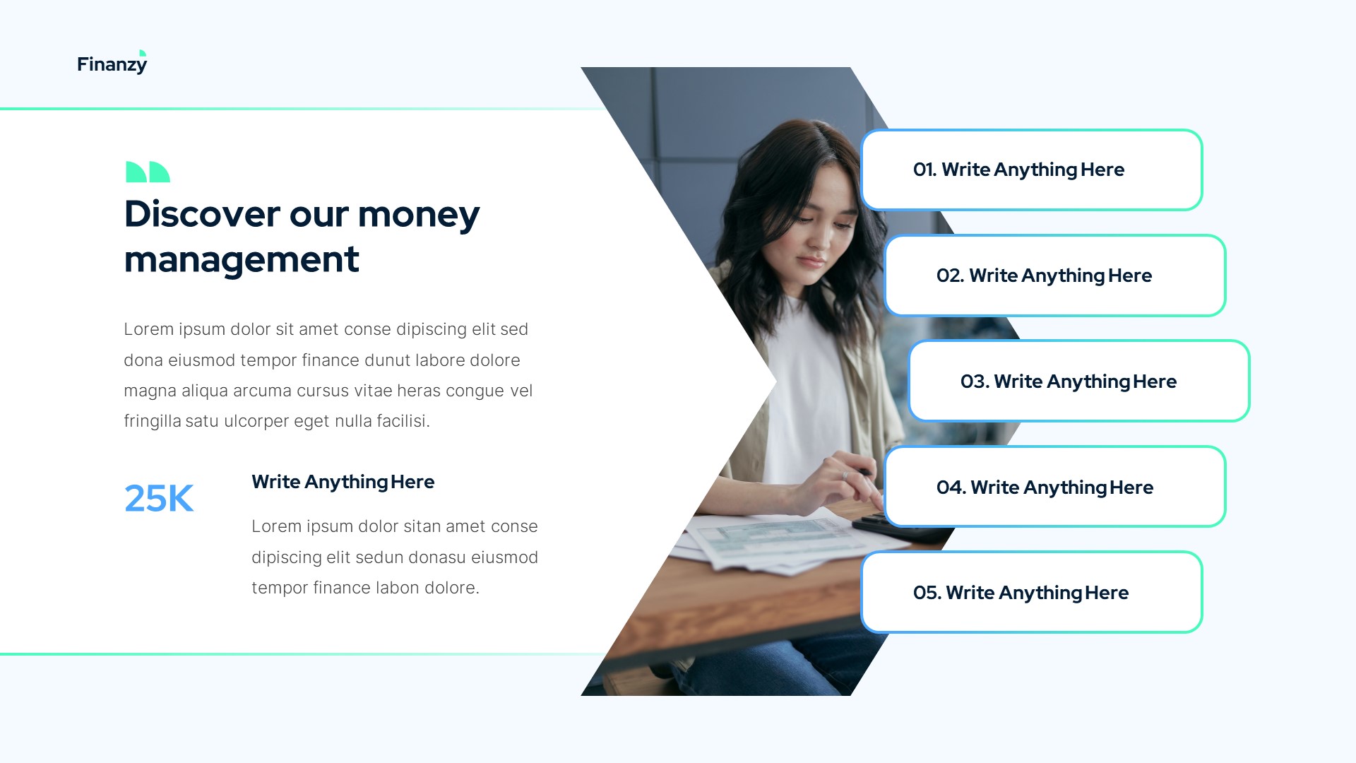 Finanzy - Finance PowerPoint Template, Presentation Templates ...