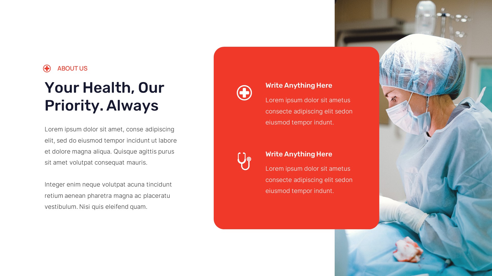 Hospital - Medical PowerPoint Template, Presentation Templates ...