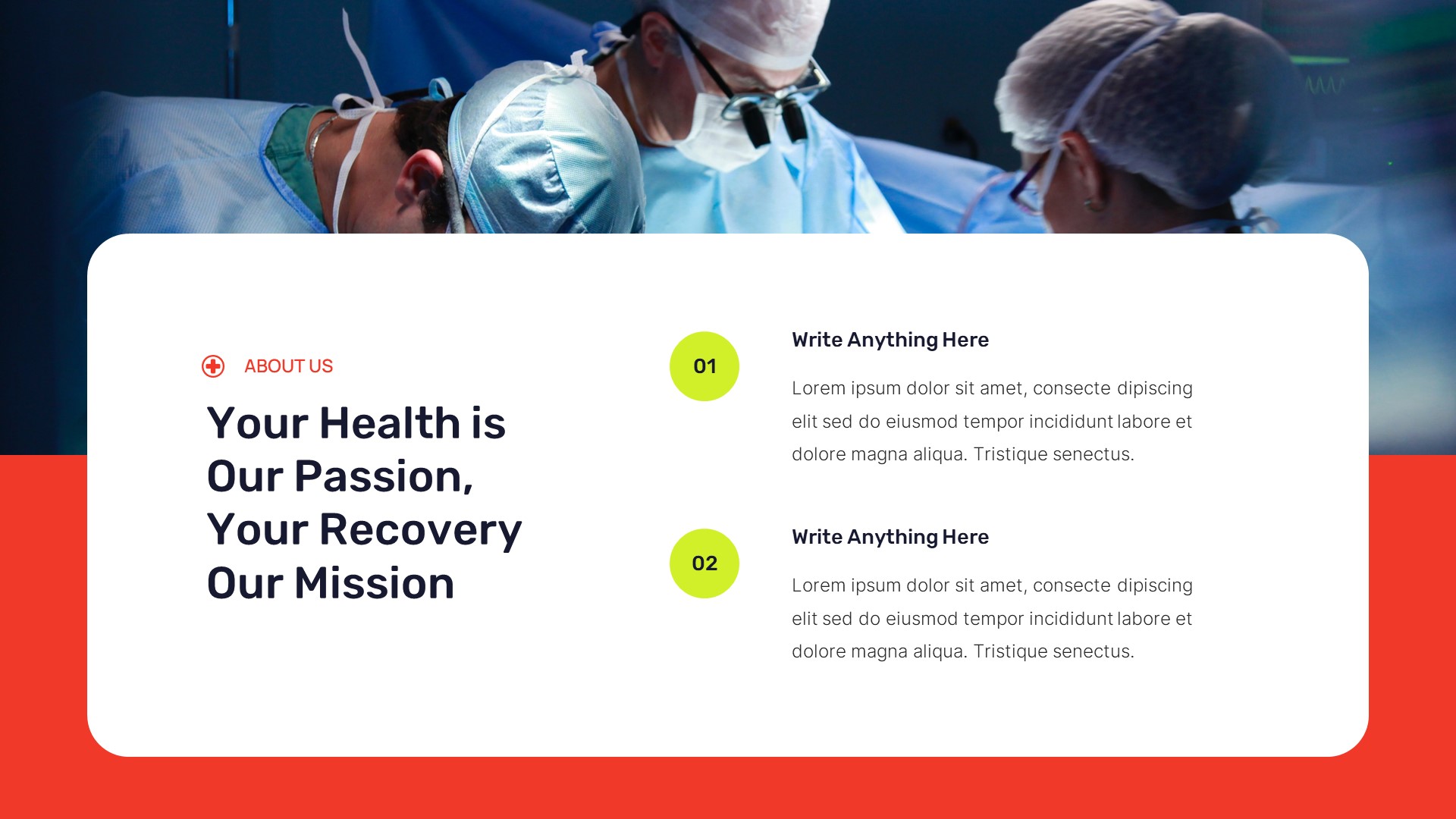 Hospital - Medical PowerPoint Template, Presentation Templates ...