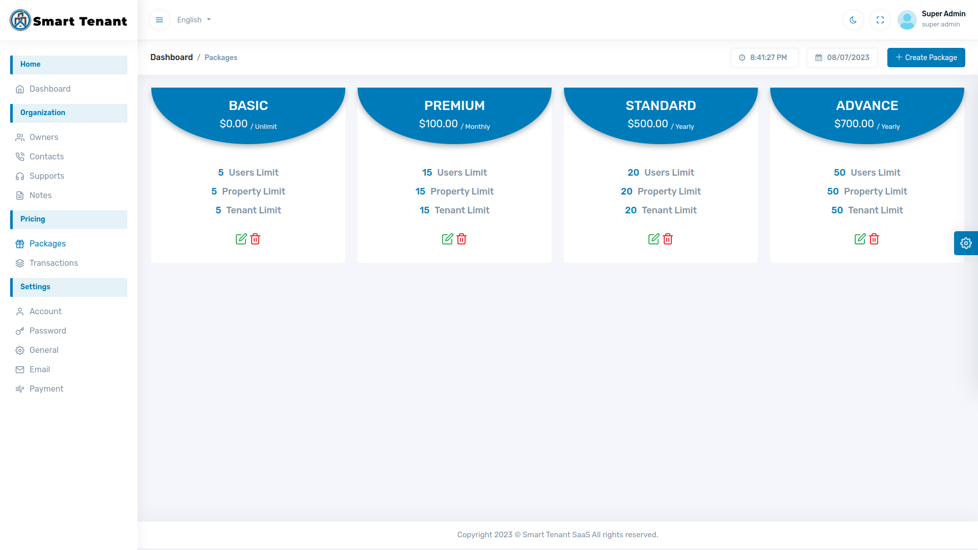 Smart Tenant - Property Management System by smartwebinfotech | CodeCanyon