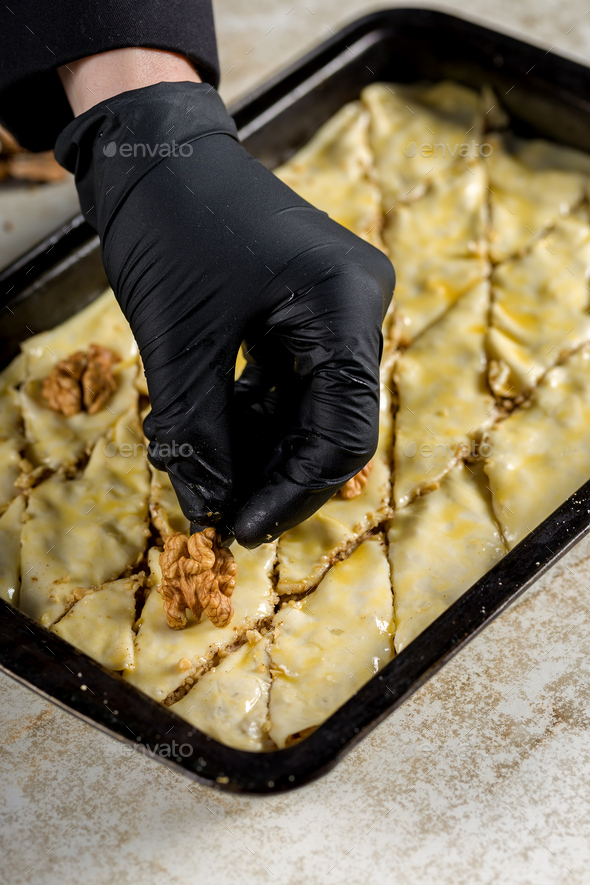 Making baklava. The process Stock Photo by Shandor_gor | PhotoDune