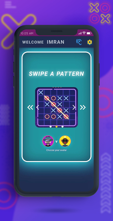 TicTac Toe - NEON AI and Multiplayer Andorid and iOS in Flutter 3.x by Arrtify