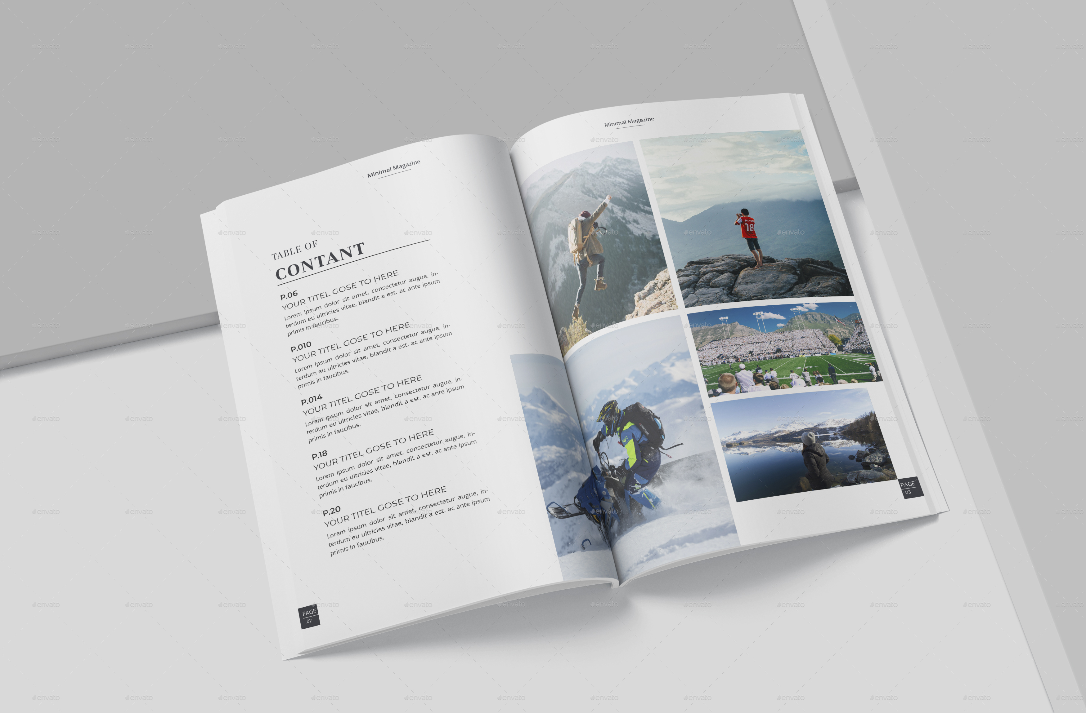 The Magazine, Print Templates | GraphicRiver