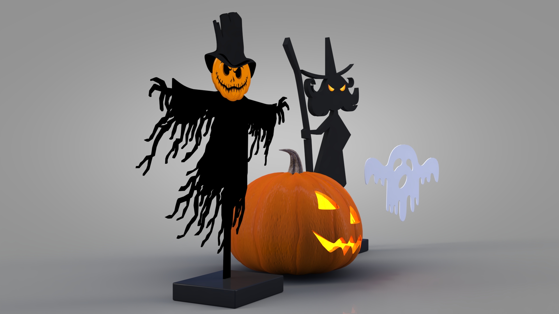 Halloween 3D model 3D model by haythamsaid | 3DOcean
